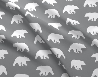 Fabric with bears | Etsy