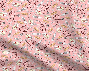 Nurse Fabric Colorful Medical Hospital Pediatric Geriatric | Etsy