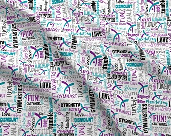 Gymnastics fabric | Etsy