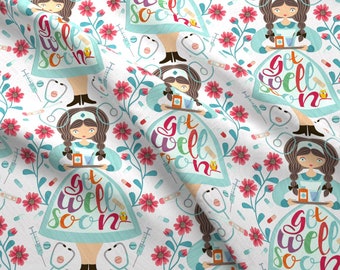 Nurse fabric | Etsy