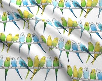 Bird fabric | Etsy
