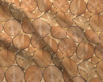 Wood grain fabric | Etsy