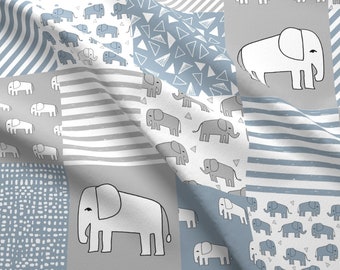 Elephant fabric | Etsy