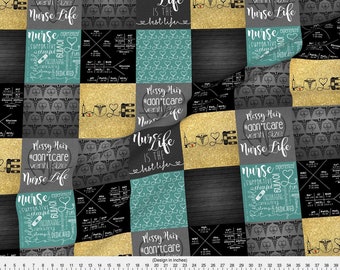 Nurse fabric | Etsy