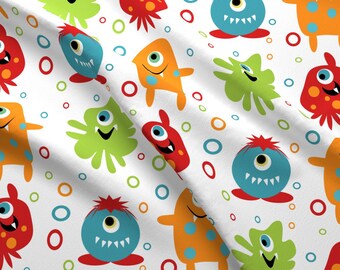 Monster fabric | Etsy