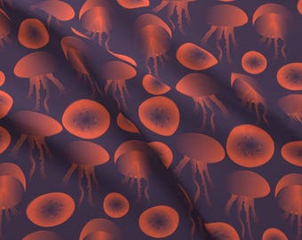 Jellyfish fabric | Etsy