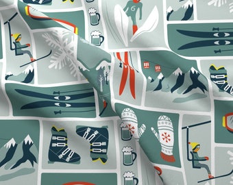 Ski fabric | Etsy