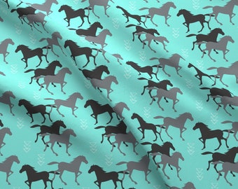 Horse racing fabric | Etsy