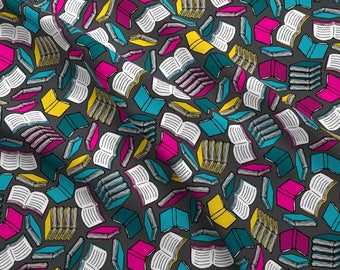 Book fabric | Etsy