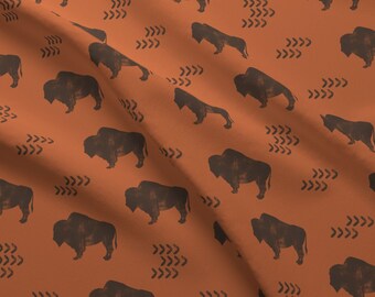 Buffalo fabric | Etsy