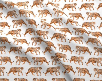Tiger fabric | Etsy