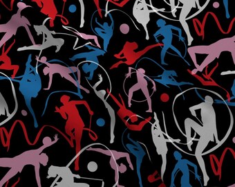 Gymnastics fabric | Etsy
