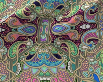 Psychedelic fabric | Etsy