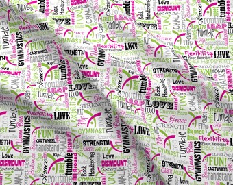 Gymnastics fabric | Etsy