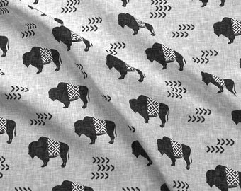 Buffalo fabric | Etsy