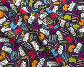 Book fabric | Etsy