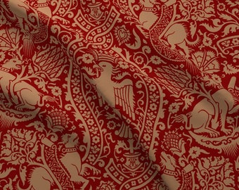 Damask fabric | Etsy