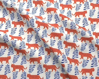 Tiger fabric | Etsy