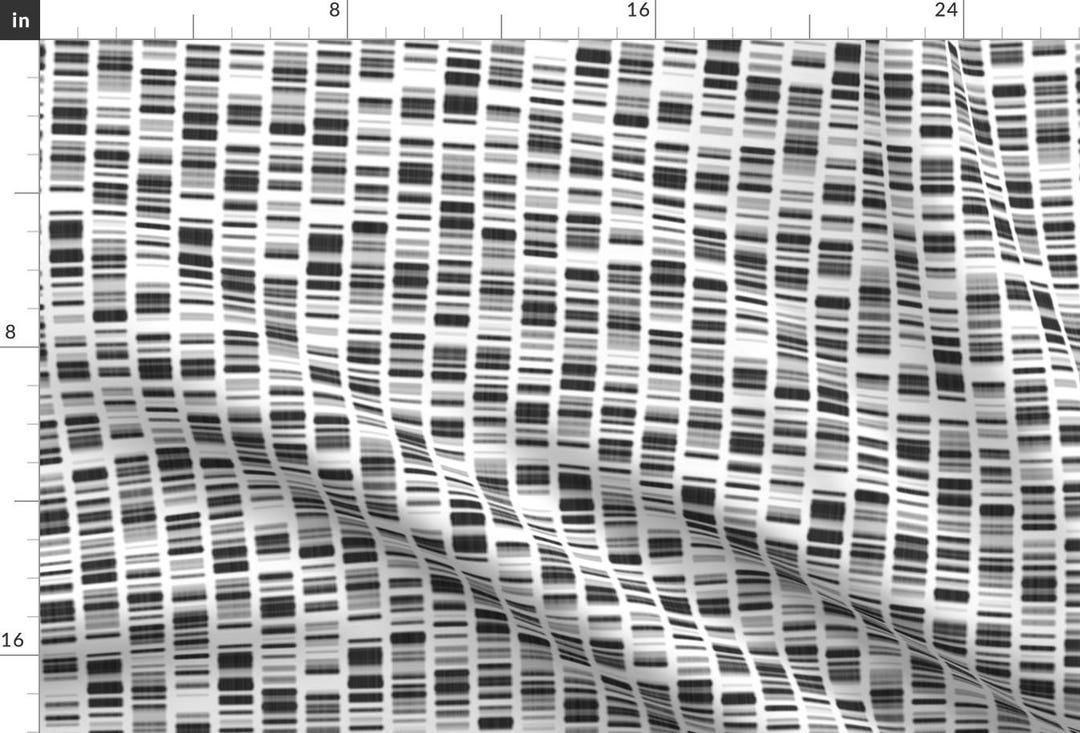 DNA Fabric - Dna Print by Bonnie Phantasm - Geek Science Biology ...