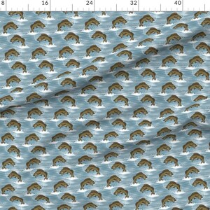 Bass Fabric - Bass Fishing by Chiral - Bass Fish Ocean Lake Camping ...