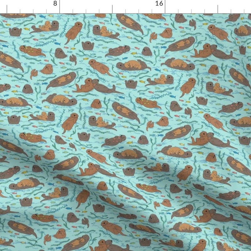 Scales in Sea Otters - Etsy