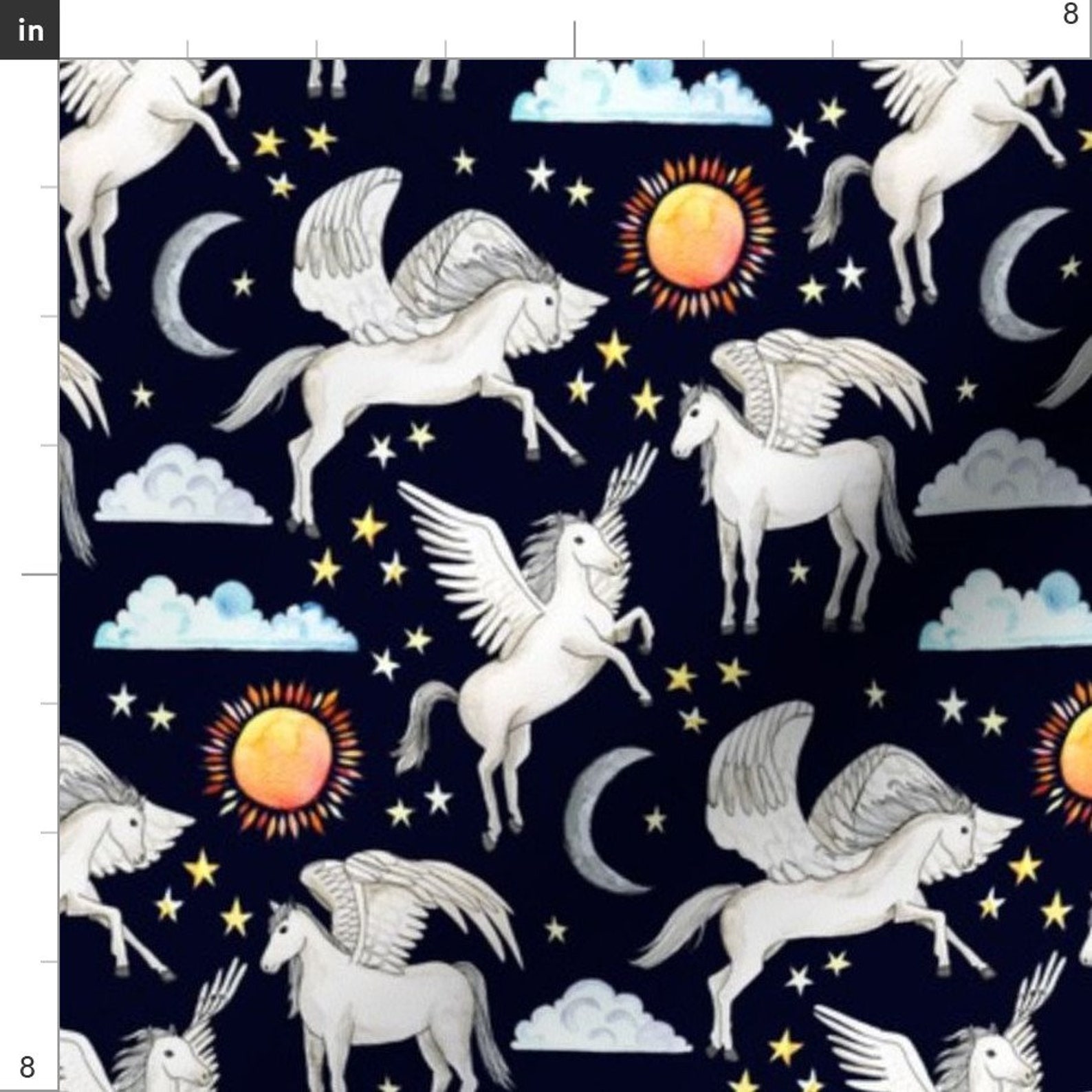 Pegasus Fabric Pegasus Son of Poseidon by Tangerine-tane Pegasus Myth ...
