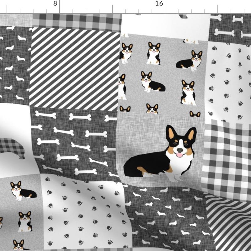 Corgi Quilt Pattern - Etsy