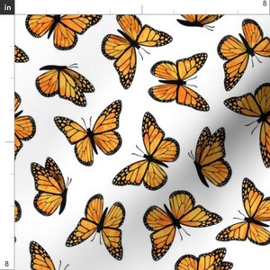 Monarch Butterfly Fabric Monarch Butterflies by | Etsy