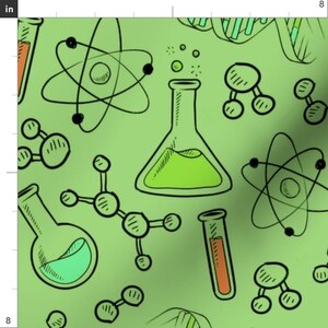 Science Fabric - Science Lab by New Earth Baby - Science Atom ...