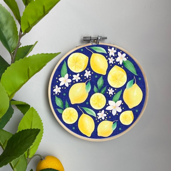 Fruit Embroidery Pattern - Etsy