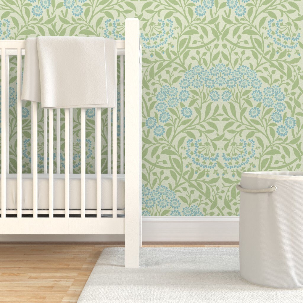Woodblock Wallpaper Morris Woodblock Wallpaper by Chantal - Etsy