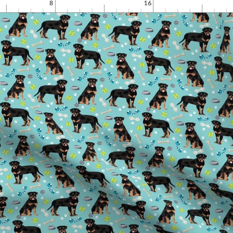 Rottweiler Portrait - Etsy