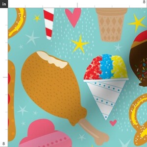 State Fair Fabric Fun Fair Food by Designs by Lisa K | Etsy