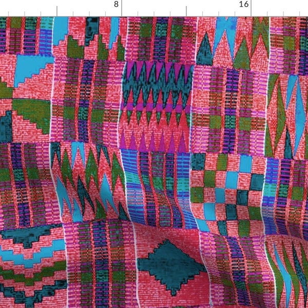 Kente Cloth Fabric - Etsy