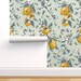 Kitchen Floral Wallpaper the Art of Bee Keeping by | Etsy