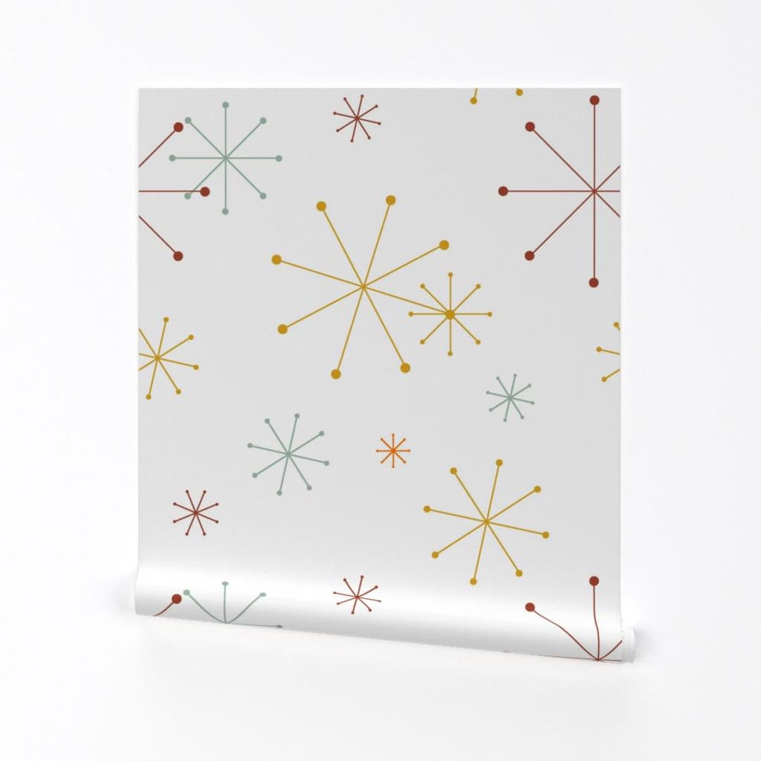 Stars Wallpaper - Stars Abstract by Galleryinthegardendesigns - Retro ...