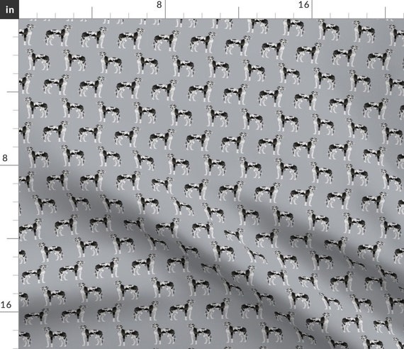 Great Dane Fabric Great Danes Cute Simple Dog Quilting - Etsy