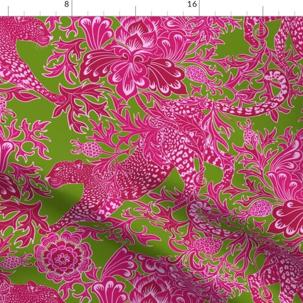 Pink Fuschia Green - Etsy