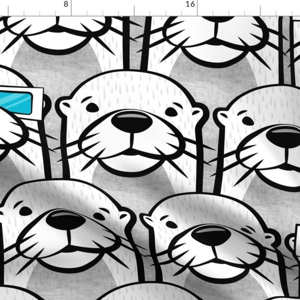 Math Fabric - Math in Color by Chicca Besso - Mathematics Polygons DNA ...