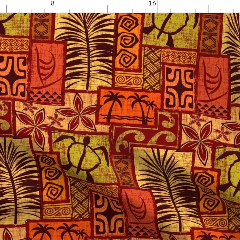 Hawaiian Fabric - Etsy
