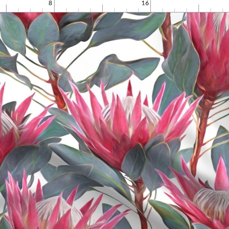 Protea Material Cotton - Etsy