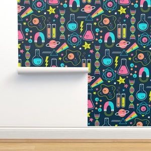 Neon Science Wallpaper Super Cute Science by Robyriker Kids Teacher ...