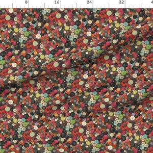 Button Fabric Ugly Buttons by Elramsay Notions Buttons - Etsy