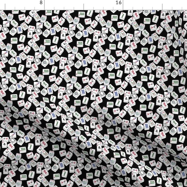 Mahjong Fabric by the Yard - Etsy