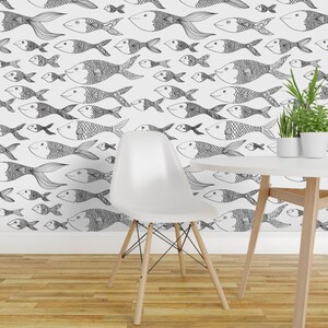 Doodle Fish Wallpaper -doodle Fish in Black and White by Natalievmason ...