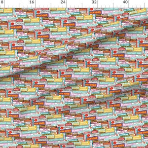 State Fair Fabric carnival Amusement Park Junk Food Typograph Vendor ...