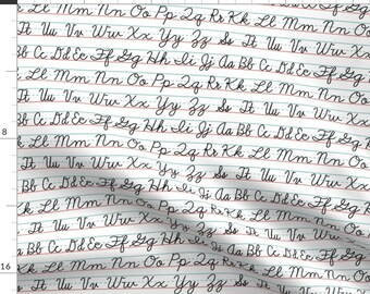 Handwriting Fabric - Etsy