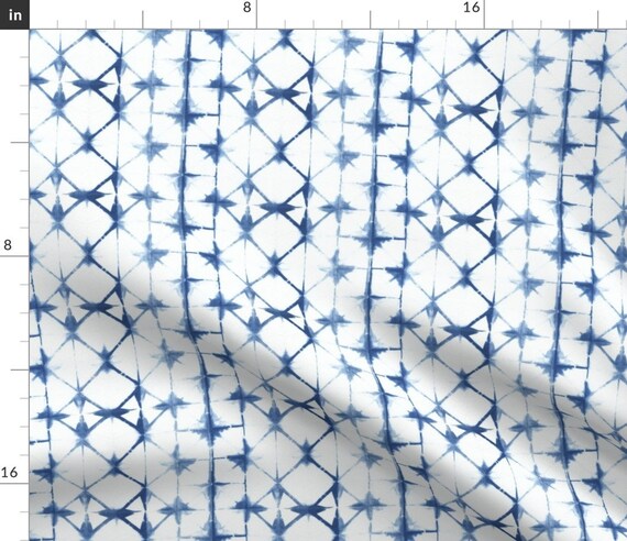 Shibori Print Fabric Shibori 13 Smaller By Jillbyers Dye | Etsy