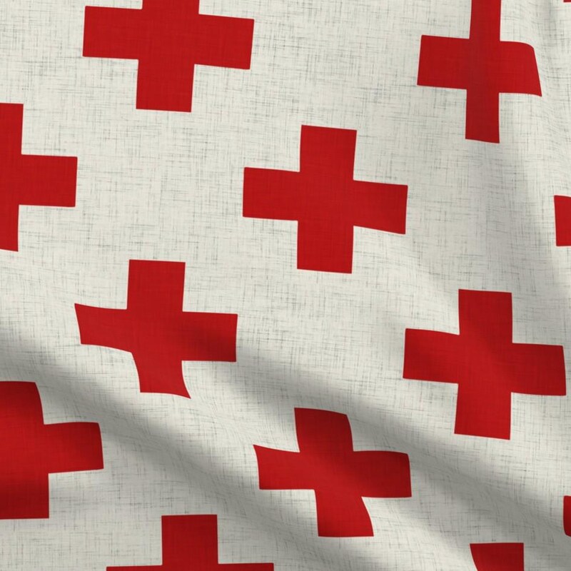 Swiss Cross Blanket - Etsy