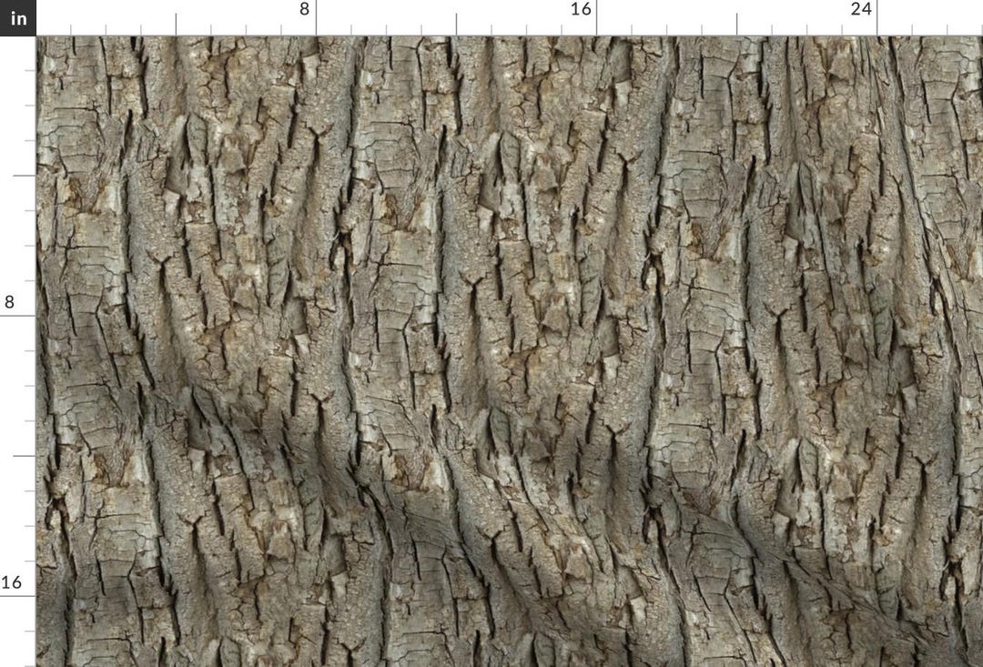 Tree Bark Fabric - Endless Bark by Thinlinetextiles - Tree Bark Wood ...